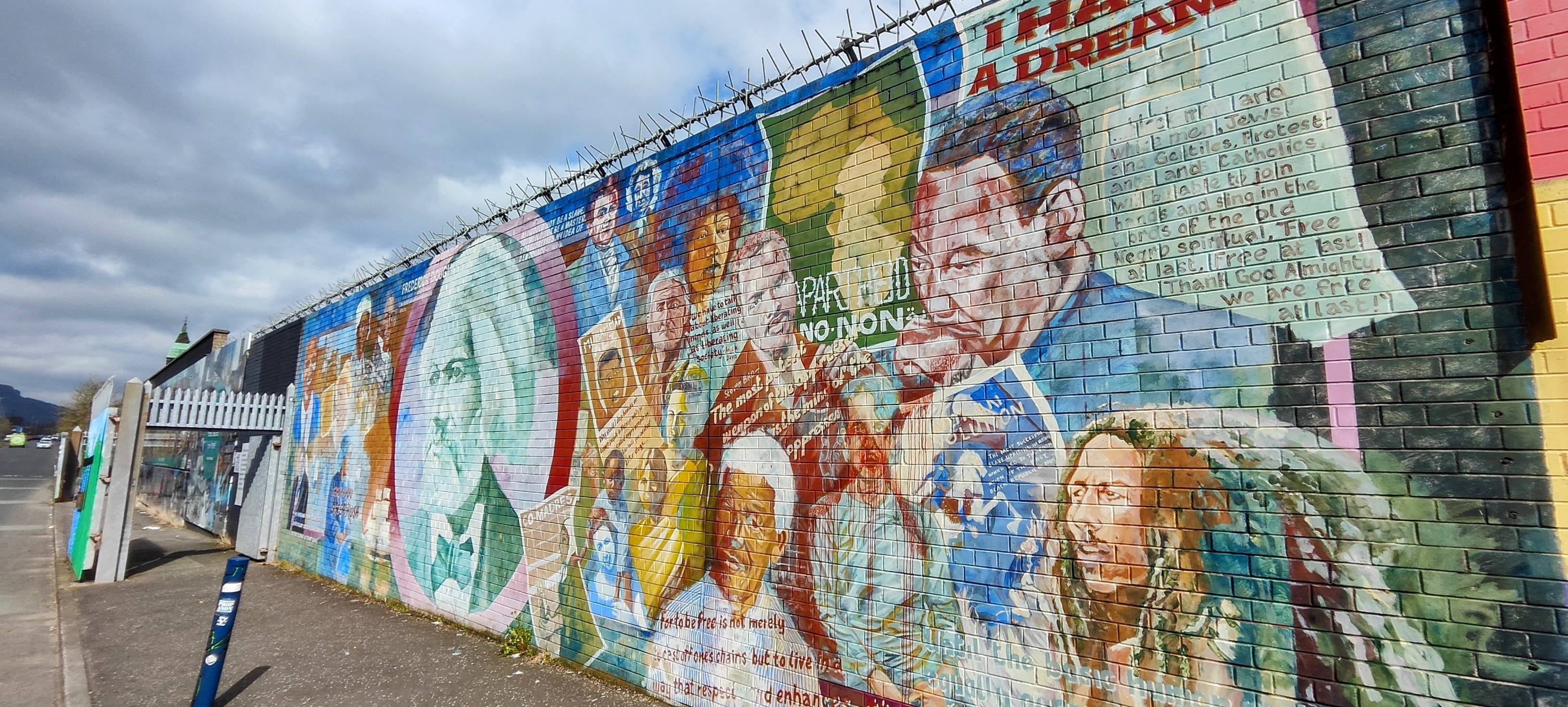 Unexplored UK Belfast Murals Discover re