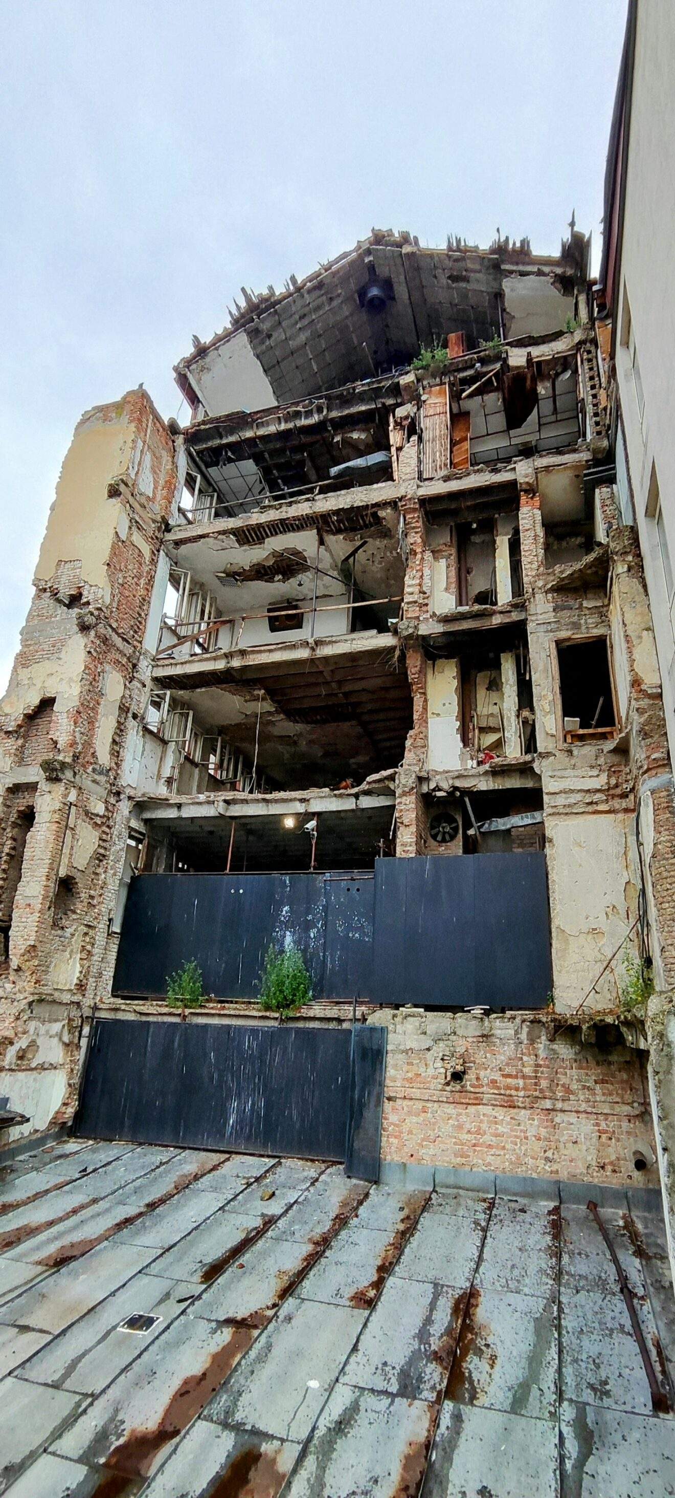 The Scars of the NATO Bombing of Yugoslavia- Derelict Buildings in ...