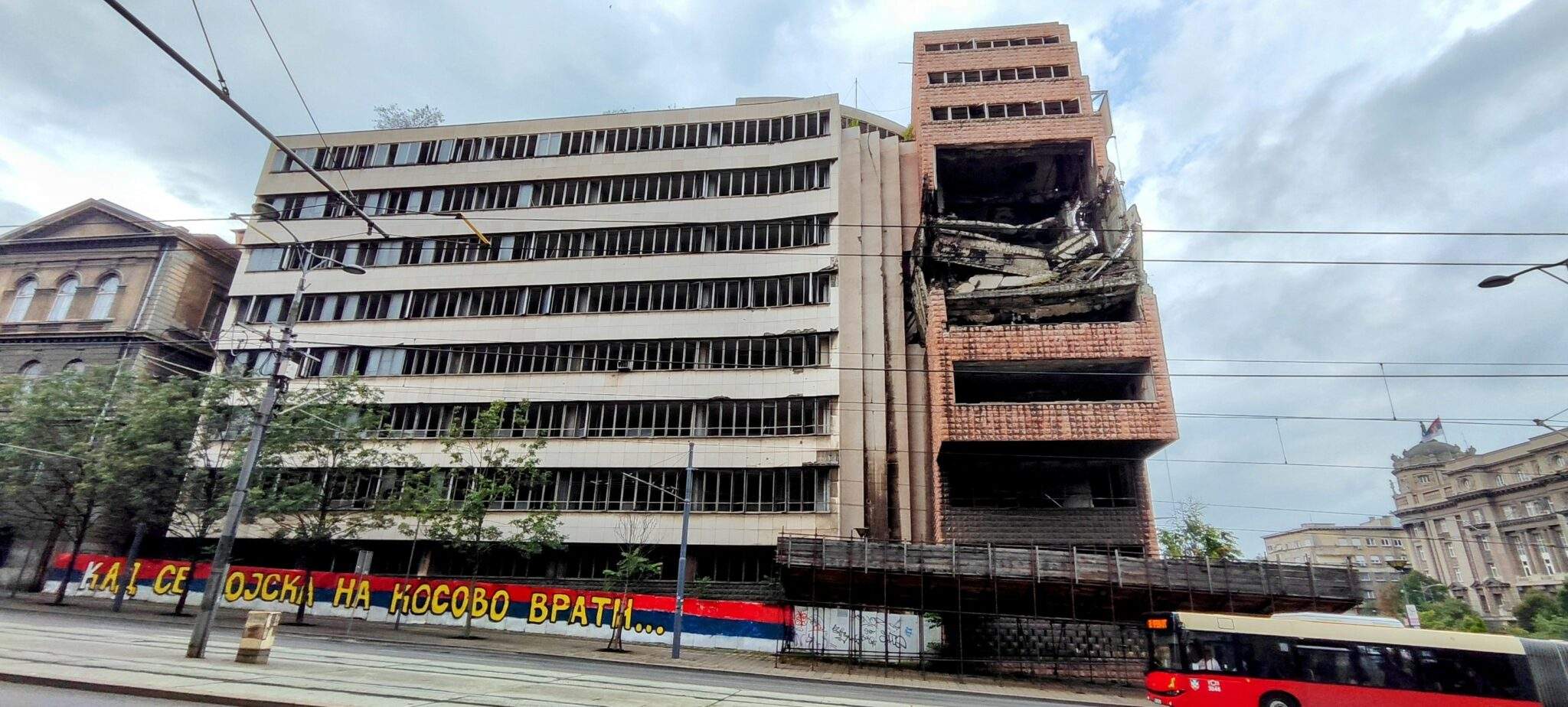 The Scars of the NATO Bombing of Yugoslavia- Derelict Buildings in ...