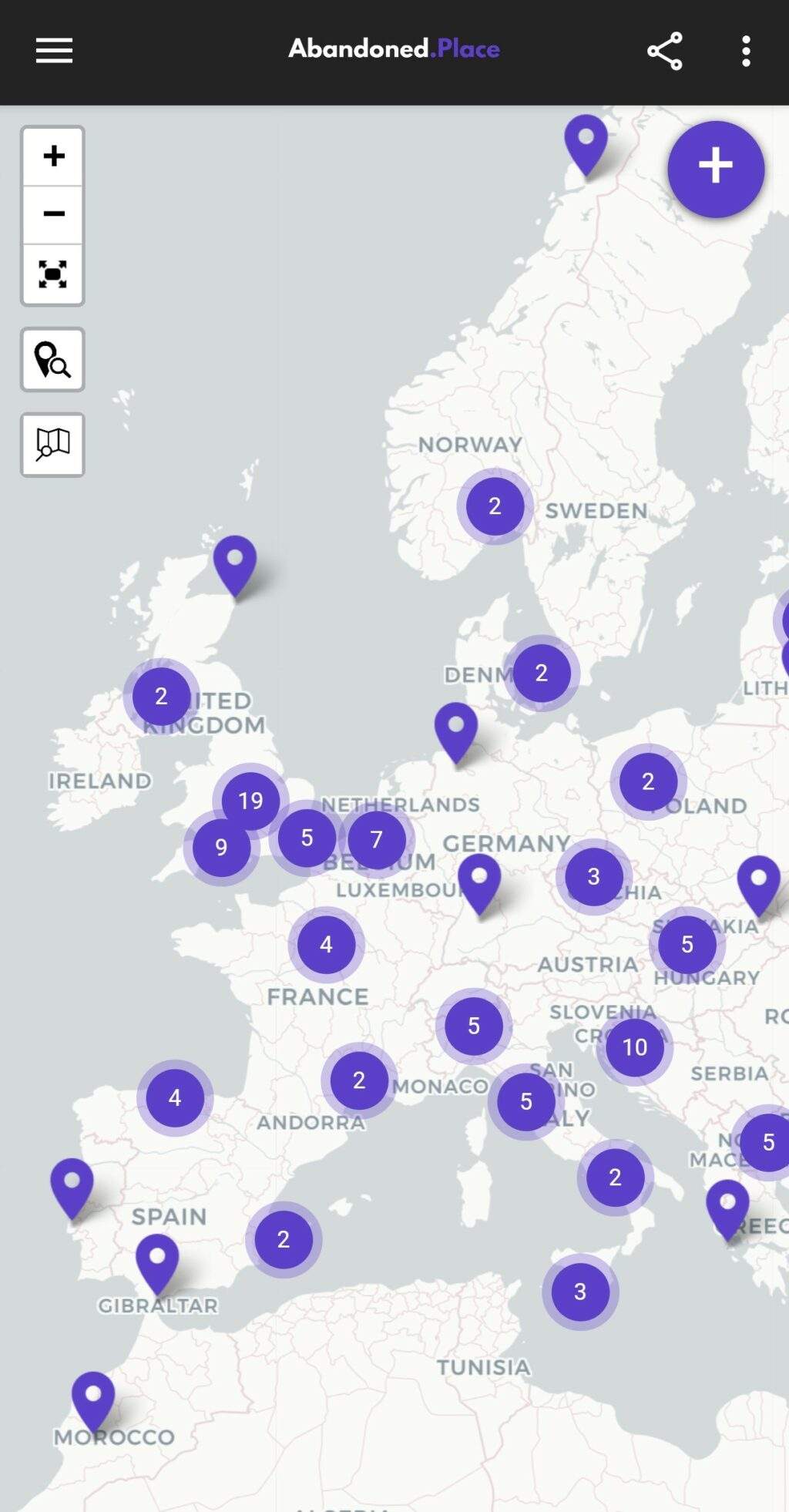 Using Abandoned.Place Urbex App To Find Abandoned Places - Discover.re